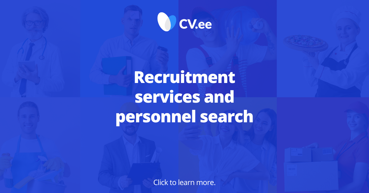 Recruitment services and personnel search | CV.ee